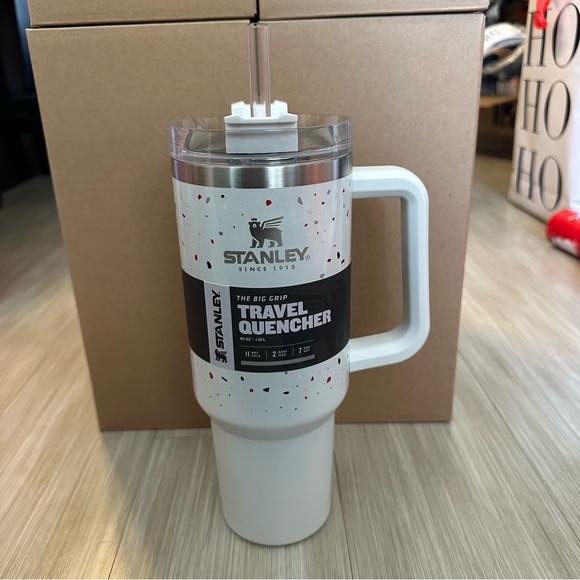 Stanley Adventure 40oz Stainless Steel Quencher Tumbler Terrazzo Pearlescent